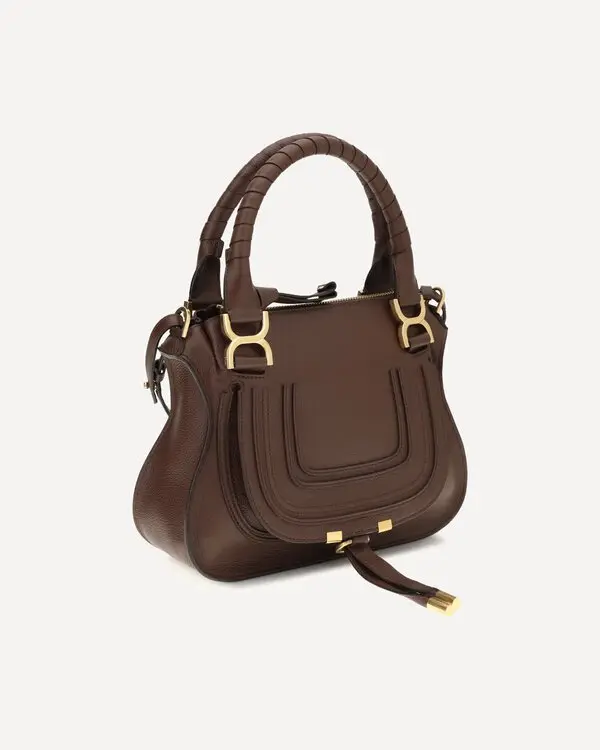 Chloé Marcie Top Handle Bag - Brown