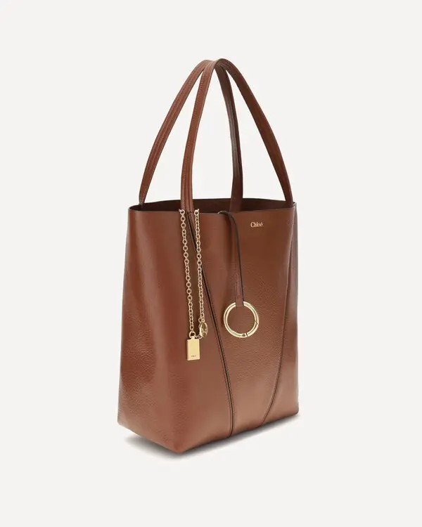 Chloé Spin Shoulder Bag - Brown