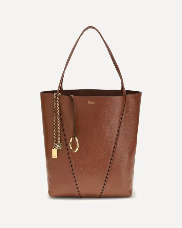 Chloé Spin Shoulder Bag - Brown