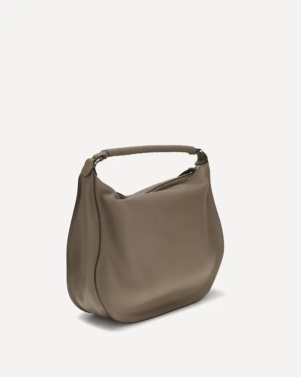 Chloé Marcie Shoulder Bag - Beige