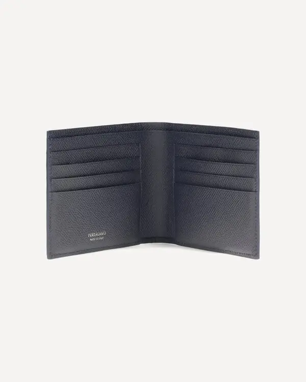 FERRAGAMO Leather Wallet - Blue
