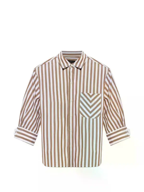 Rag & Bone Lucia Striped Cotton Shirt