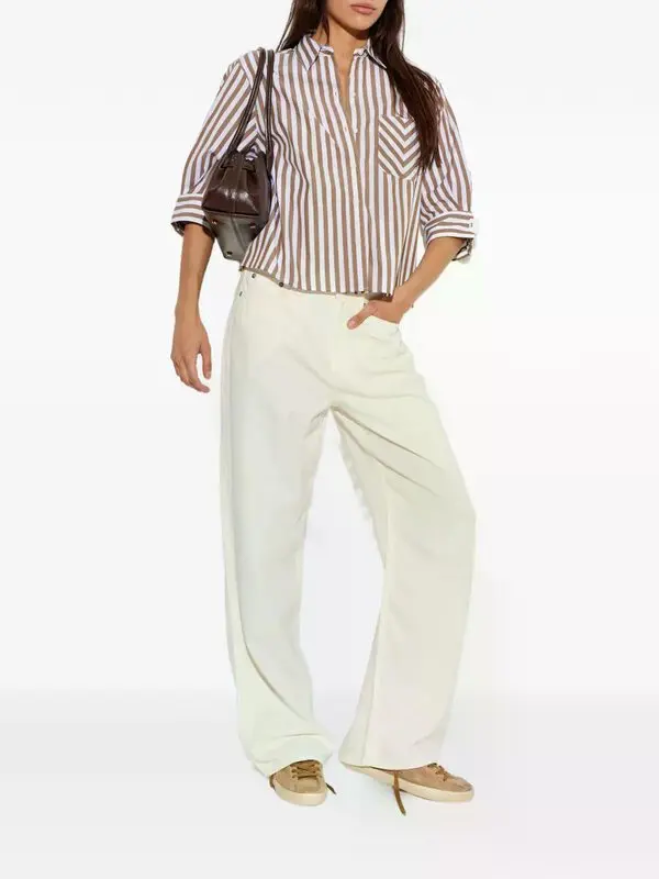 Rag & Bone Lucia Striped Cotton Shirt
