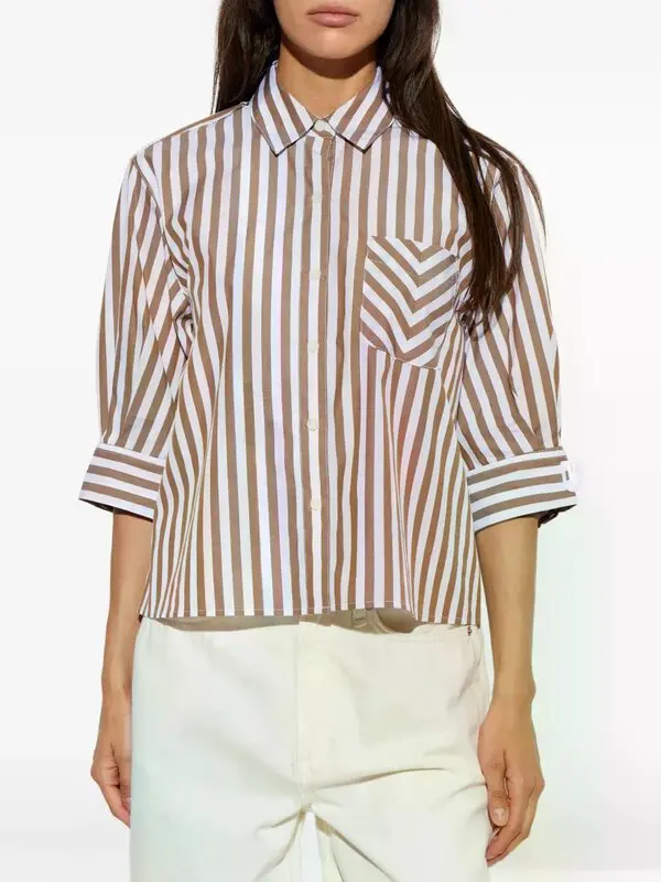 Rag & Bone Lucia Striped Cotton Shirt