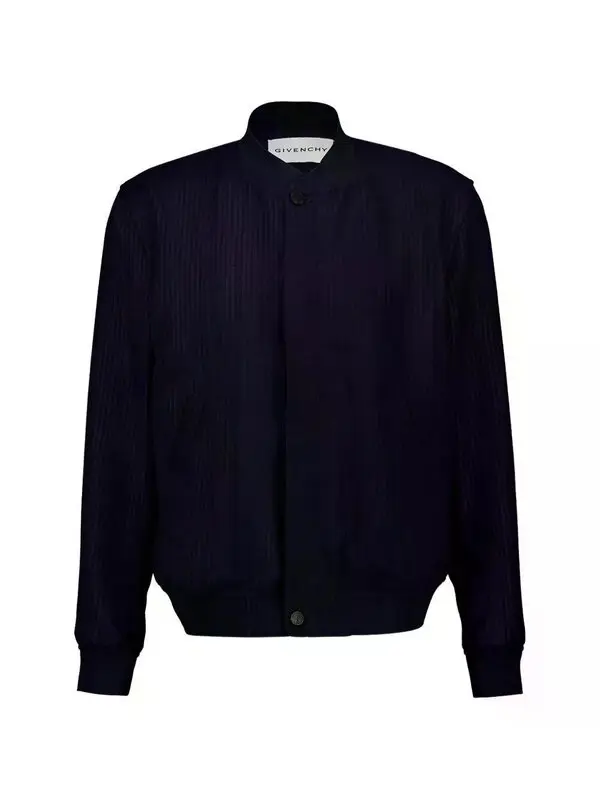 Givenchy Pinstriped Bomber Jacket