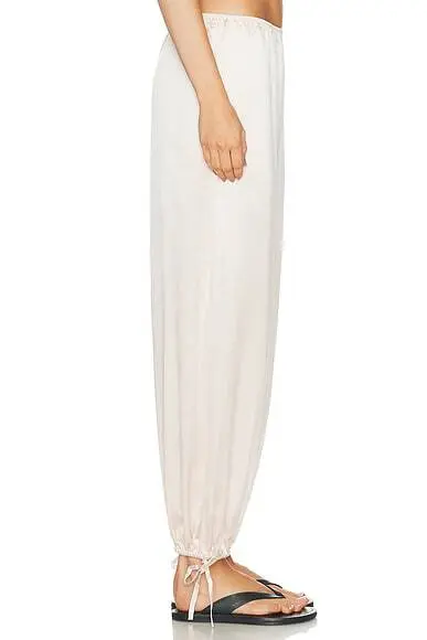 EAVES Silk Relaxed Fit Pant