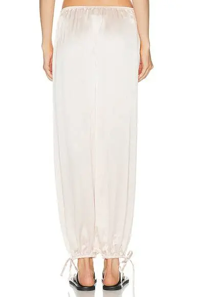 EAVES Silk Relaxed Fit Pant