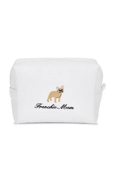 ABBODE Frenchie Mom Waffle Pouch - Cloud