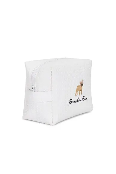 ABBODE Frenchie Mom Waffle Pouch - Cloud