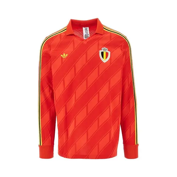 ADIDAS ORIGINALS Long-sleeved Belgium 26 Home Shirt - Red