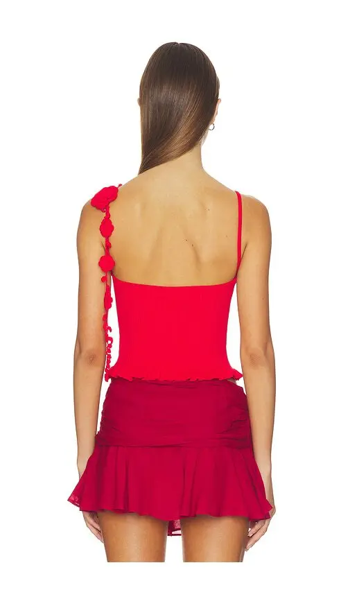 Majorelle Kamilla Crochet Flower Tank