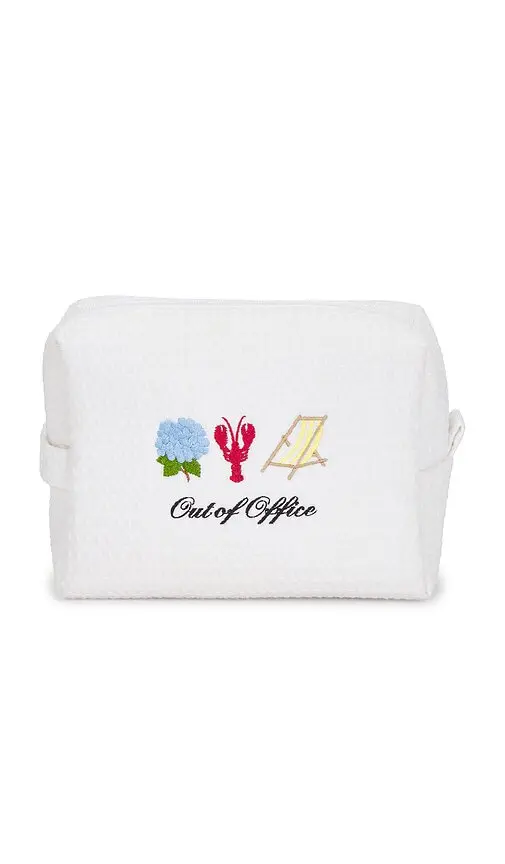 ABBODE Out Of Office Waffle Pouch - Cloud