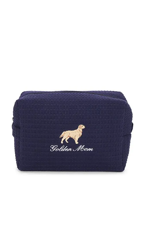 ABBODE Golden Mom Waffle Pouch - Navy