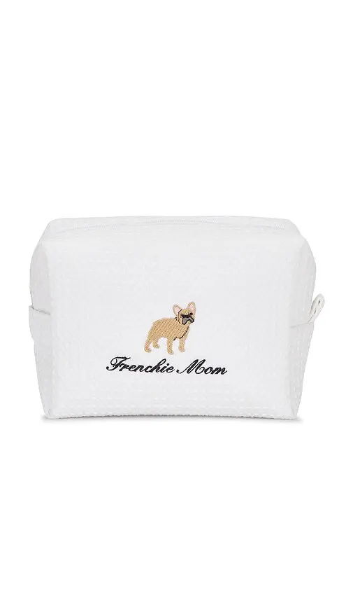 ABBODE Frenchie Mom Waffle Pouch - Cloud