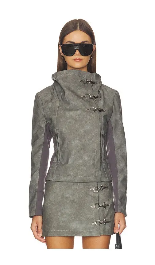 JADED LONDON Funnel Neck Jacket