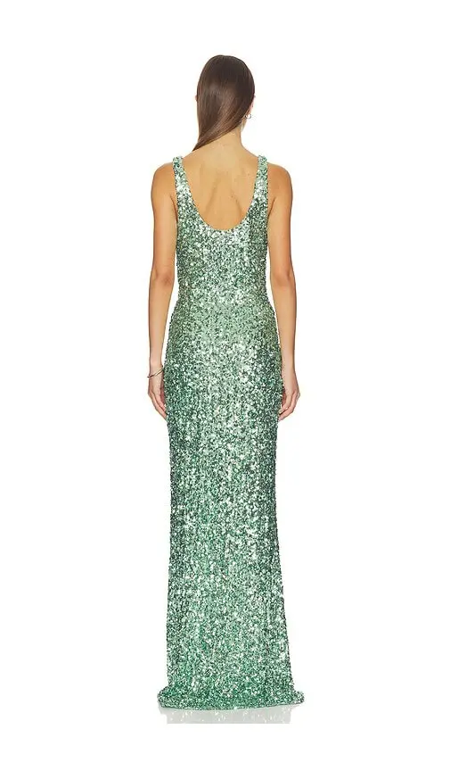 THE SEI Sequin Tank Gown
