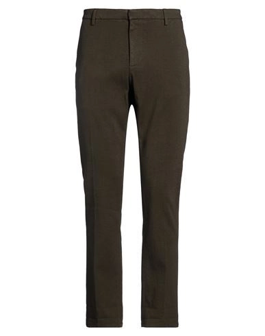 DONDUP Pants Dark Size Cotton, Elastane - Brown