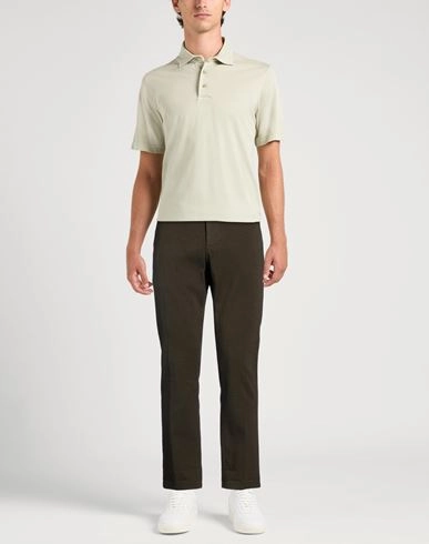 DONDUP Pants Chocolate Size Cotton, Elastane - Brown