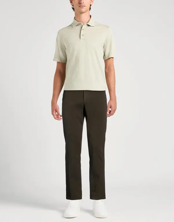 DONDUP Pants Chocolate Size Cotton, Elastane - Brown