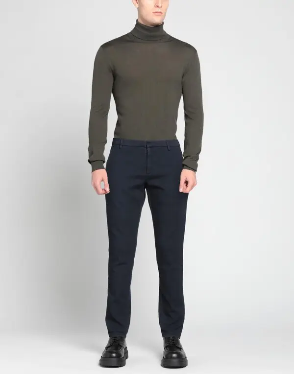 DONDUP Pants Dark Size Cotton, Elastane - Navy