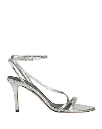 Isabel Marant Étoile Leather Ankle Strap Sandals With Pointed Toe And Stiletto Heel