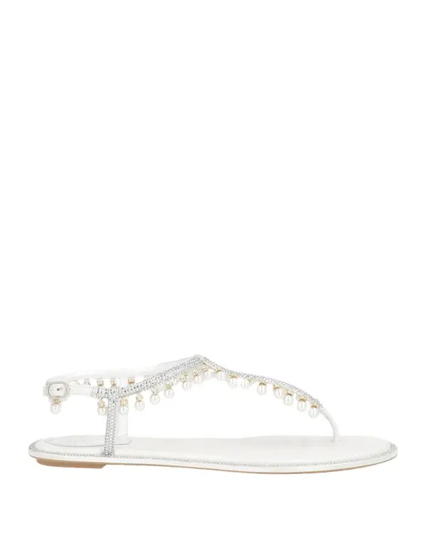 Rene Caovilla Embellished Thong Sandals