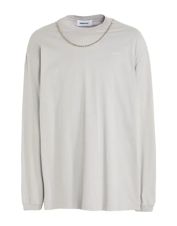 AMBUSH T-shirt Size Cotton, Polyester - Grey