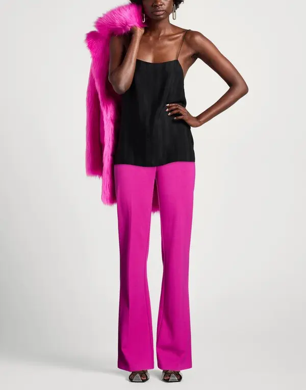 Pinko Pants Plum Size Viscose, Polyamide, Elastane