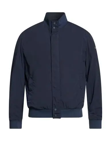Paul & Shark Nylon Elastane Bomber Jacket - Navy
