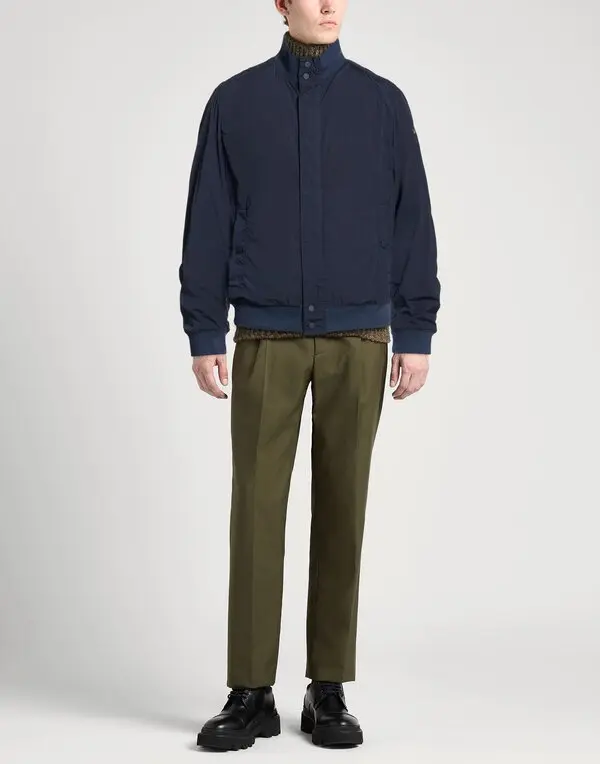 Paul & Shark Nylon Elastane Bomber Jacket - Navy