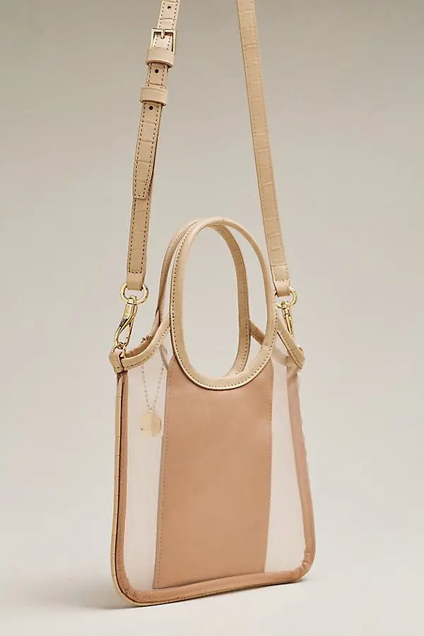 Dolce Vita Sylvene Mesh Crossbody Satchel