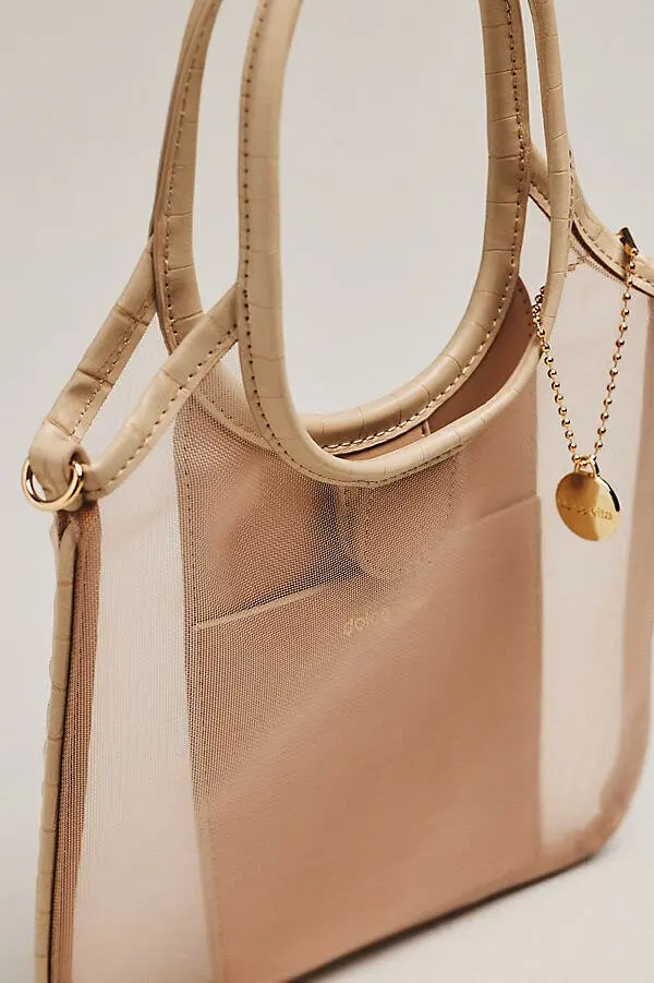 Dolce Vita Sylvene Mesh Crossbody Satchel