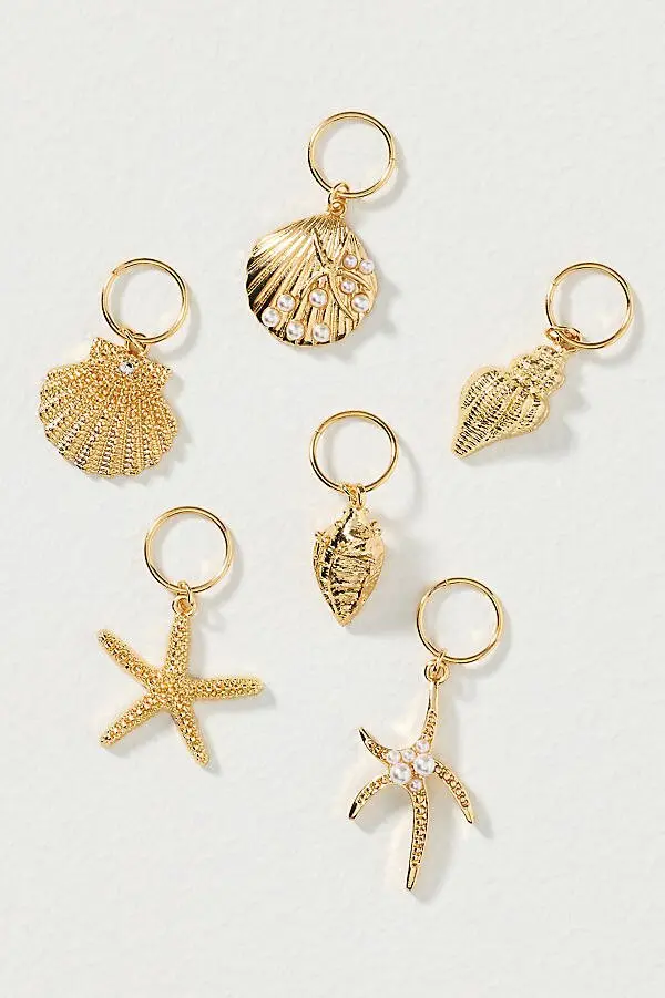 Anthropologie Hair Charms - Metal