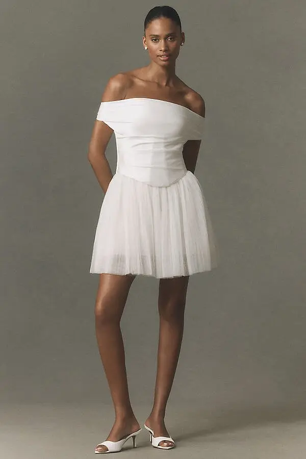 Watters Marquise Mini Dress