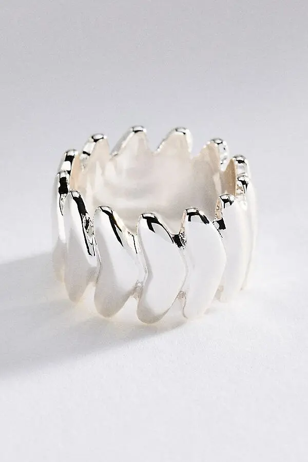 Ettika Metal Moderna Ring - Silver