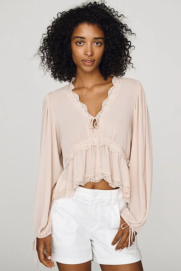 Sanctuary Wander On Shorts - Chalk