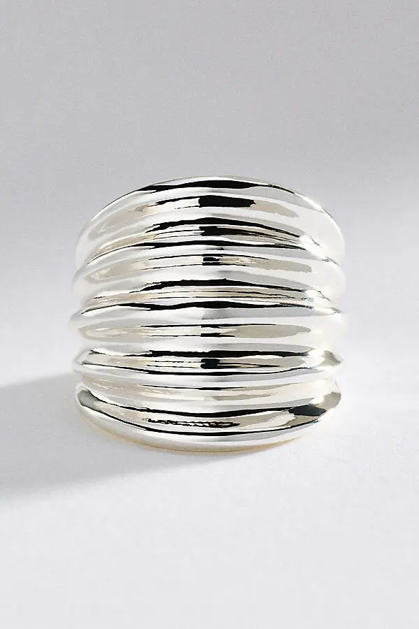 Ettika Stacked Ring - Silver