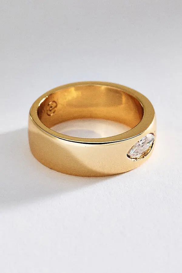 Ettika Marquise Cut Treasure Ring - Gold