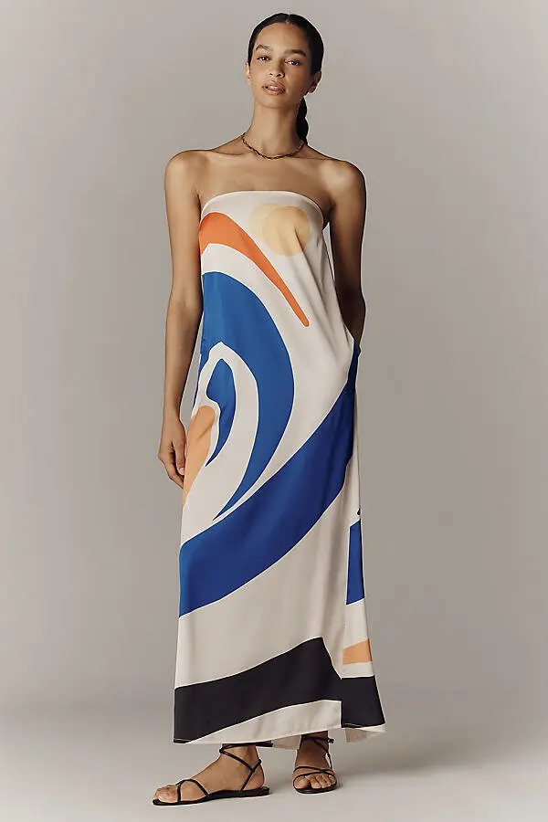 DE LORETA Plus Aloe Cotton Midi Dress