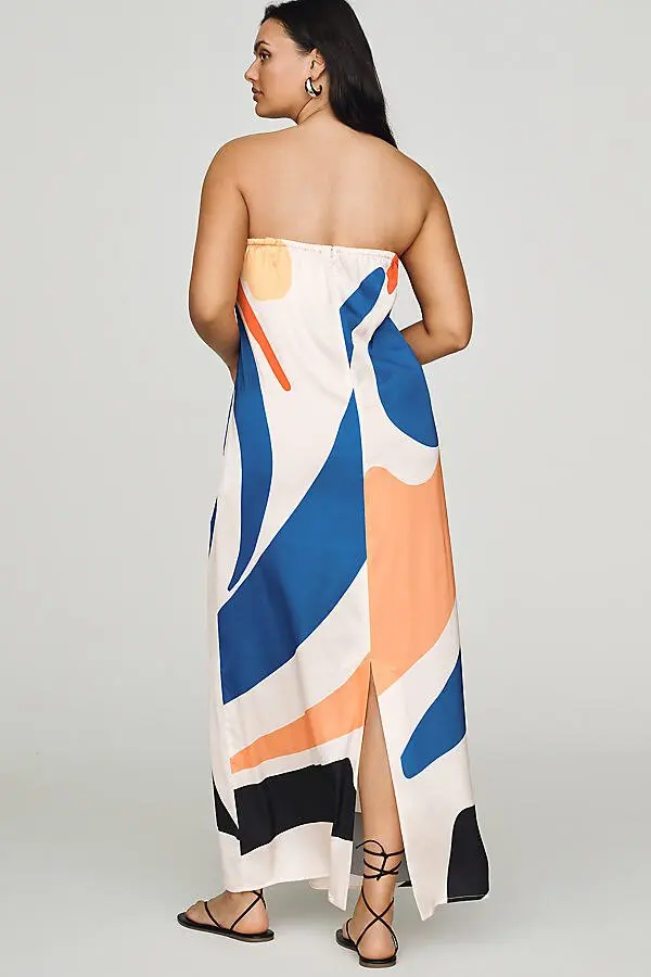 DE LORETA Plus Aloe Cotton Midi Dress