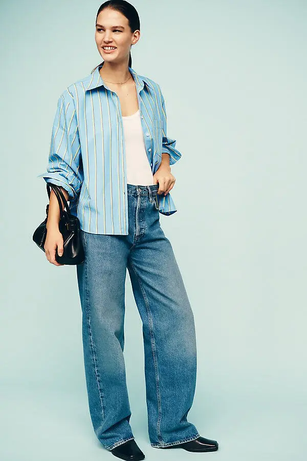 AGOLDE Low-slung Baggy Low-rise Jeans - Selection