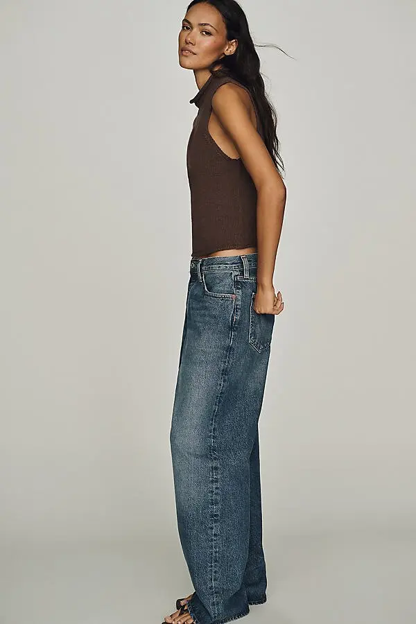 AGOLDE Low-slung Baggy Low-rise Jeans - Selection