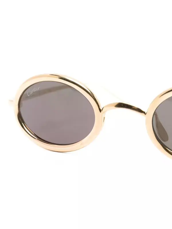 Cartier Oval Frame Sunglasses