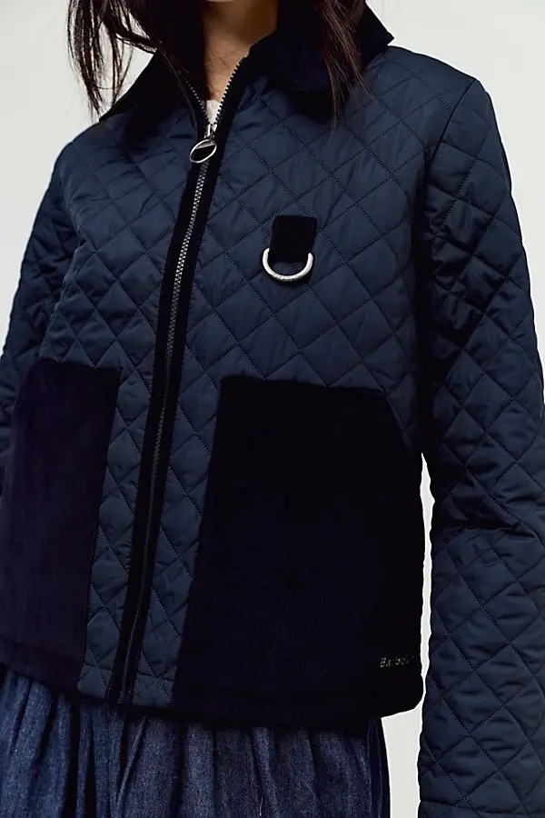 Barbour Aylesby Quilted Jacket - Dark Navy