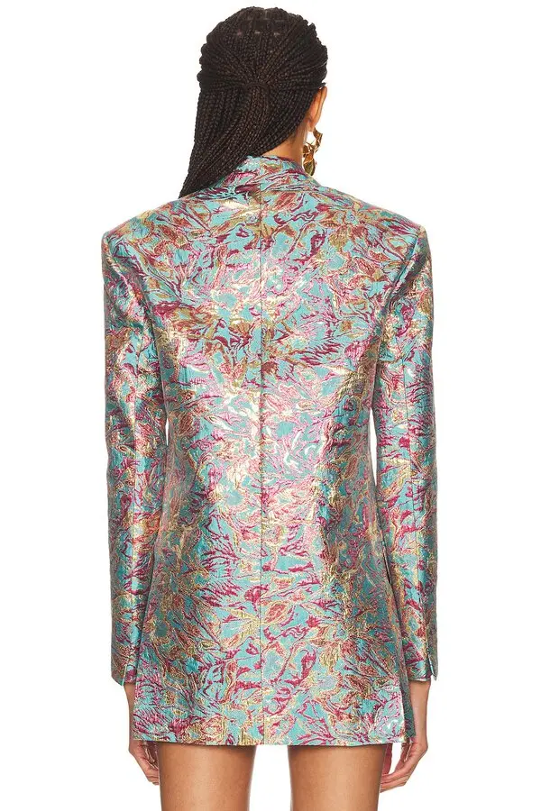 Dries Van Noten Basti Jacket - Turquoise