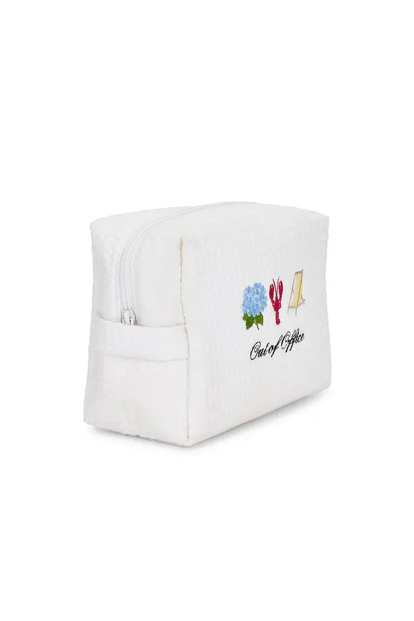 ABBODE Out Of Office Waffle Pouch - Cloud