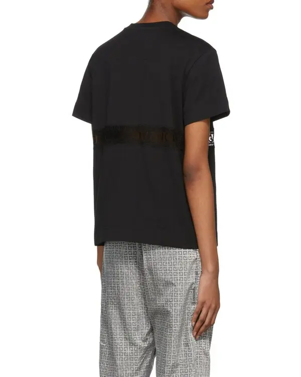 Givenchy Lace Webbing T-shirt