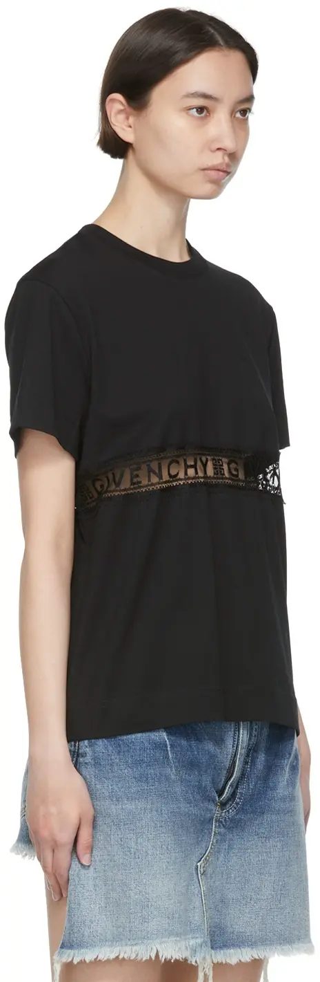 Givenchy Lace Webbing T-shirt