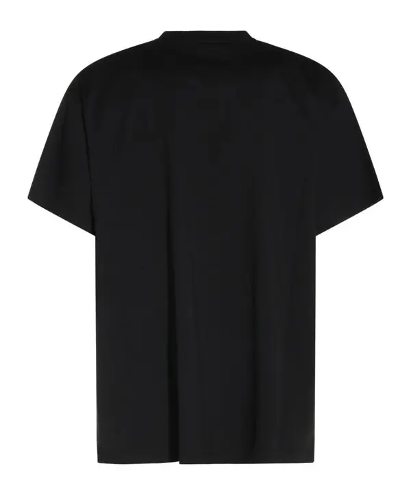 Balenciaga The Door" Printed Oversized T-shirt - Black