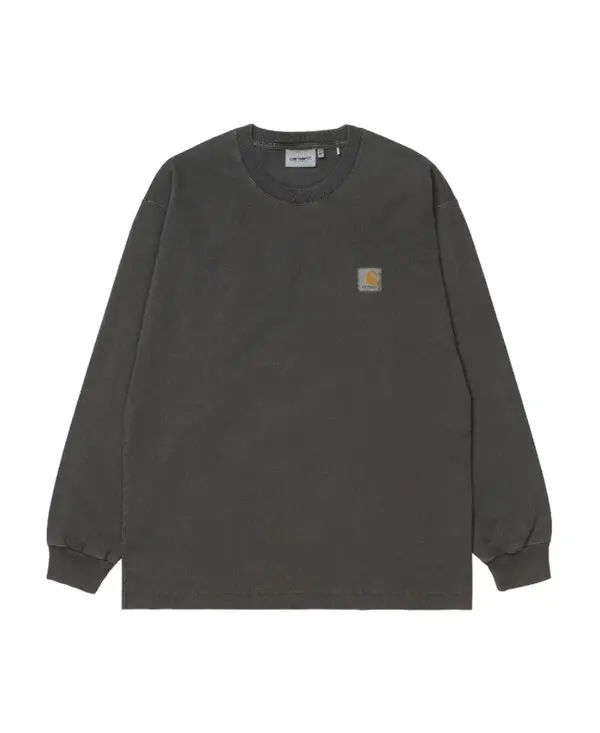Carhartt Crew Neck Long-sleeved T-shirt - Black